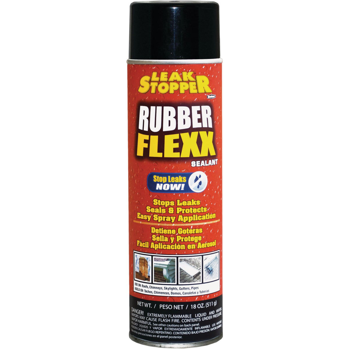 Black Jack Leak Stopper 18 Oz. Black Rubber Flexx Spray Sealant | Do it ...