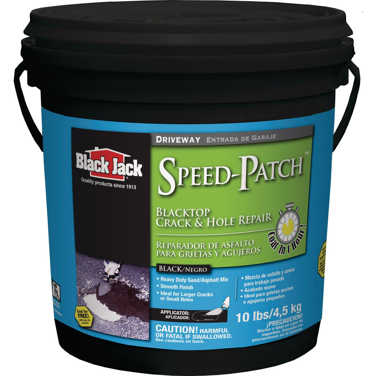 Black Jack Speed-Patch 10 Lb. Blacktop Crack and Hole Repair | Do it Best