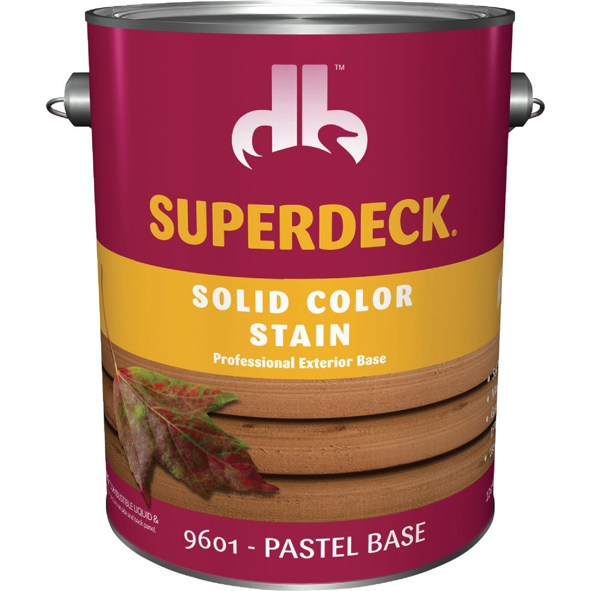 Duckback SUPERDECK Self Priming Solid Color Stain, Pastel Base, 1 Gal ...