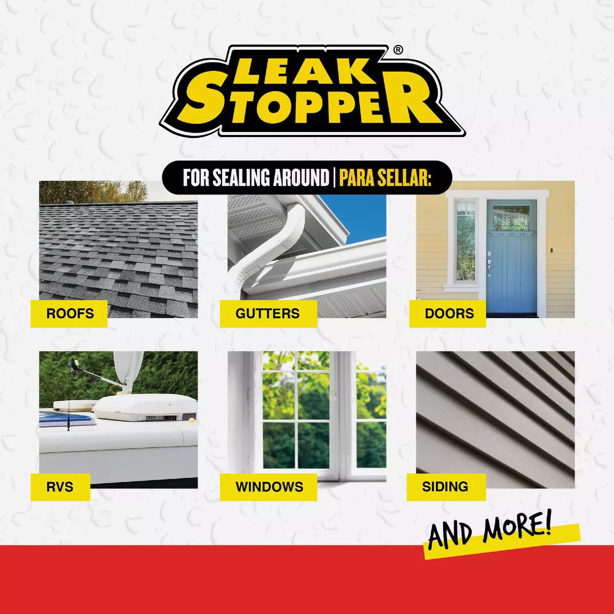 Leak Stopper 10 Oz. Clear Rubber Flexx Flexible Sealant | Do it Best