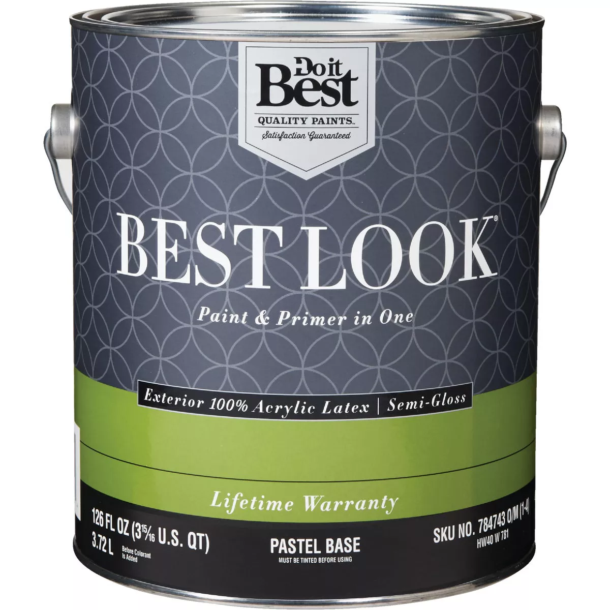 Best Look 100% Acrylic Latex Premium Paint & Primer In One Semi-Gloss ...