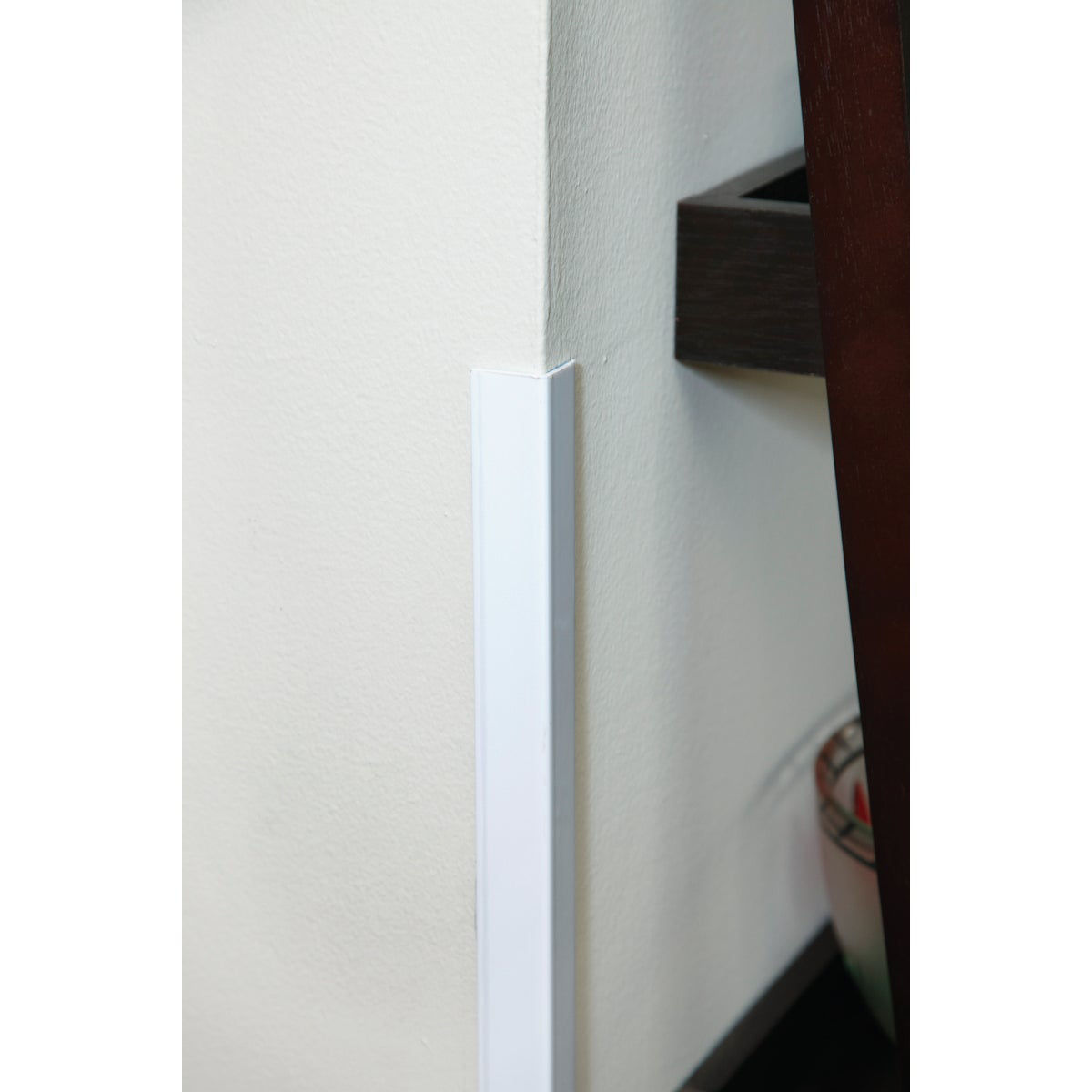 Wallprotex 1-1/8 In. x 4 Ft. White Self-Adhesive Corner Guard | Do it Best