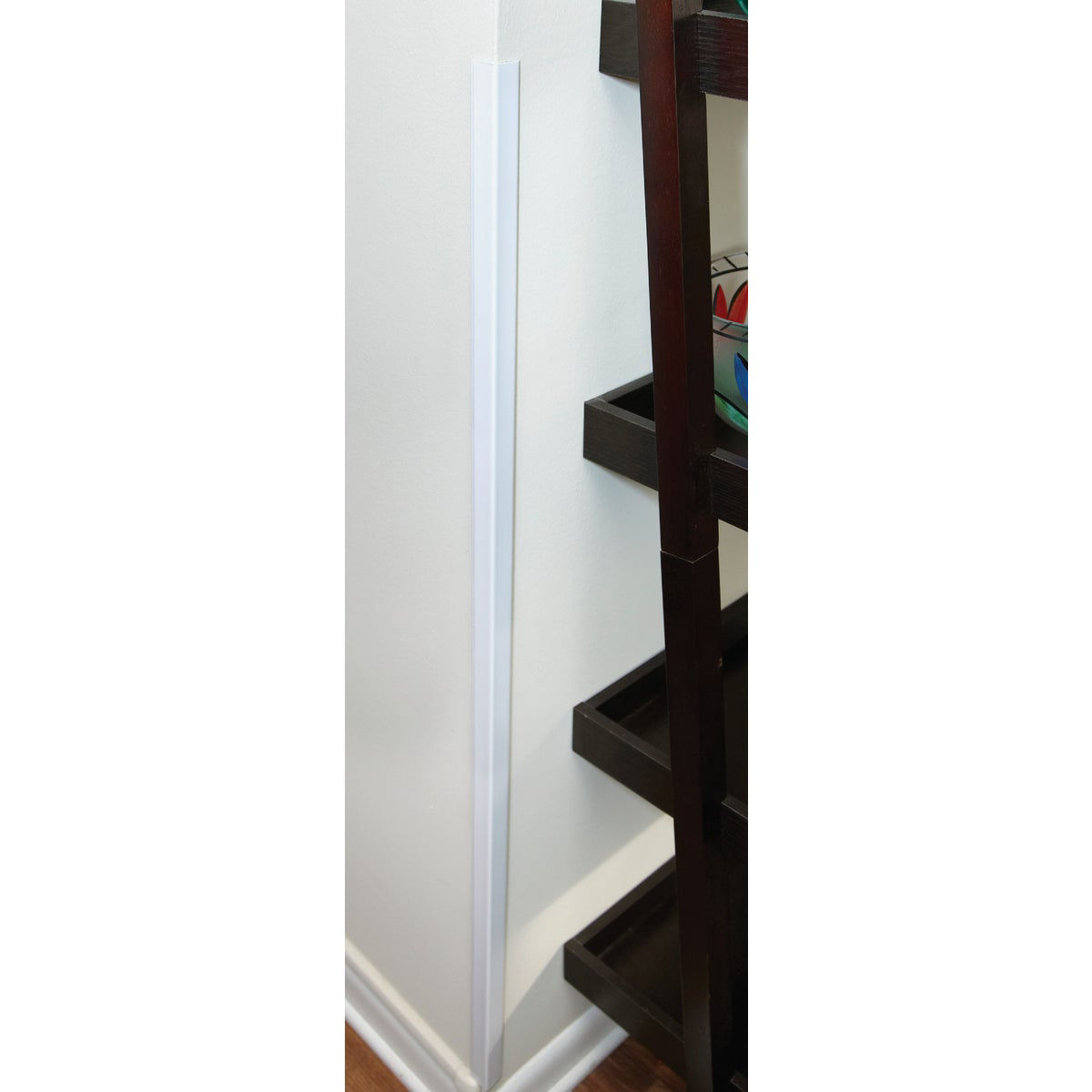 Wallprotex 1-1/8 In. x 4 Ft. White Self-Adhesive Corner Guard | Do it Best