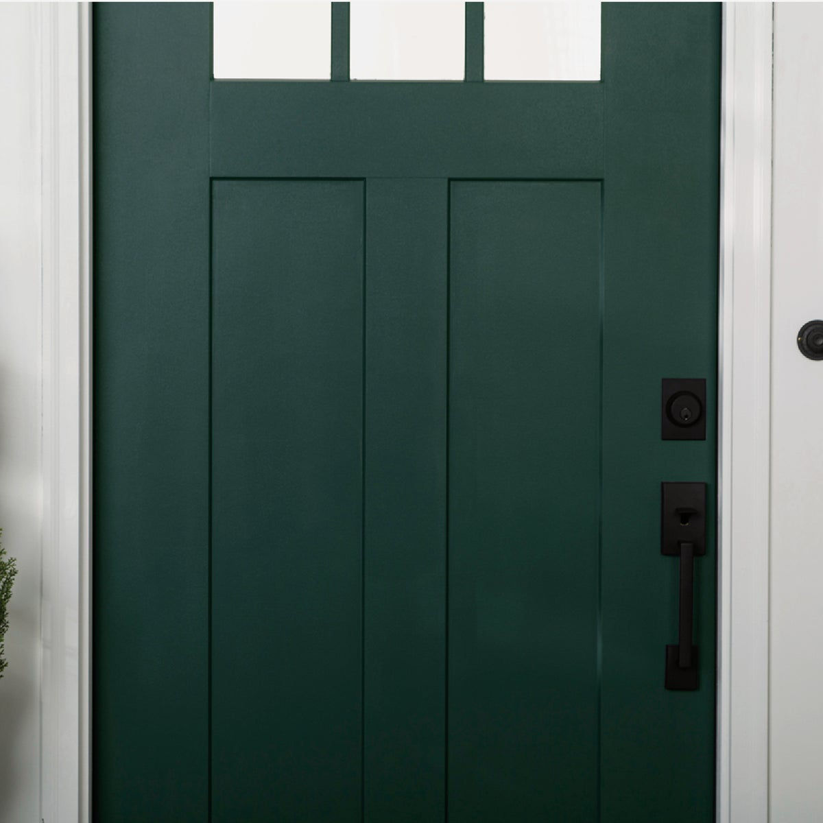 Rust-Oleum Stops Rust 1 Qt. Satin Vermont Green Door and Trim Paint ...