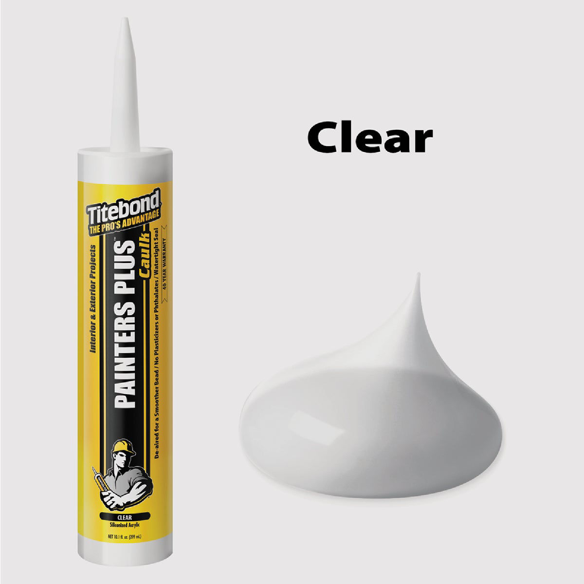 Titebond Painter's Plus 10.1 Oz. Clear Acrylic Caulk | Do it Best