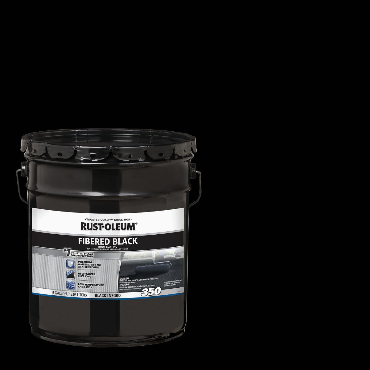 Rust-Oleum 350 5 Gal. Fibered Black Roof Coating | Do it Best