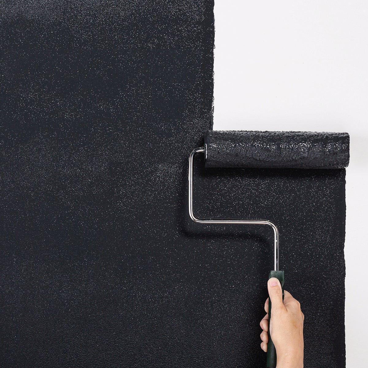 Rust-Oleum Sure Color Eggshell Black Interior Wall Paint and Primer ...