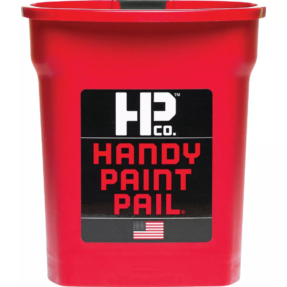 HANDy Paint Pail 1 Qt. Red Painter's Bucket w/Adjustable Strap And ...