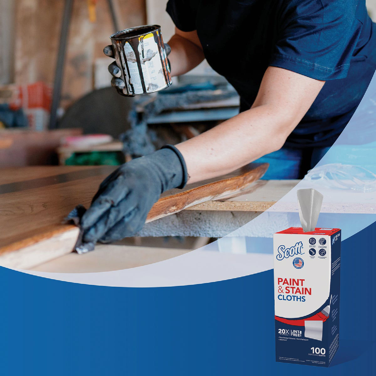 Scott Paint & Stain Cloths (100-Count) | Do it Best
