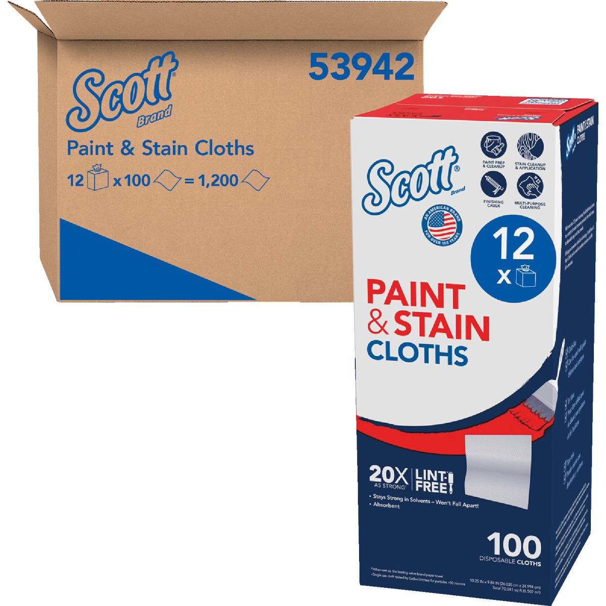 Scott Paint & Stain Cloths (100-Count) | Do it Best