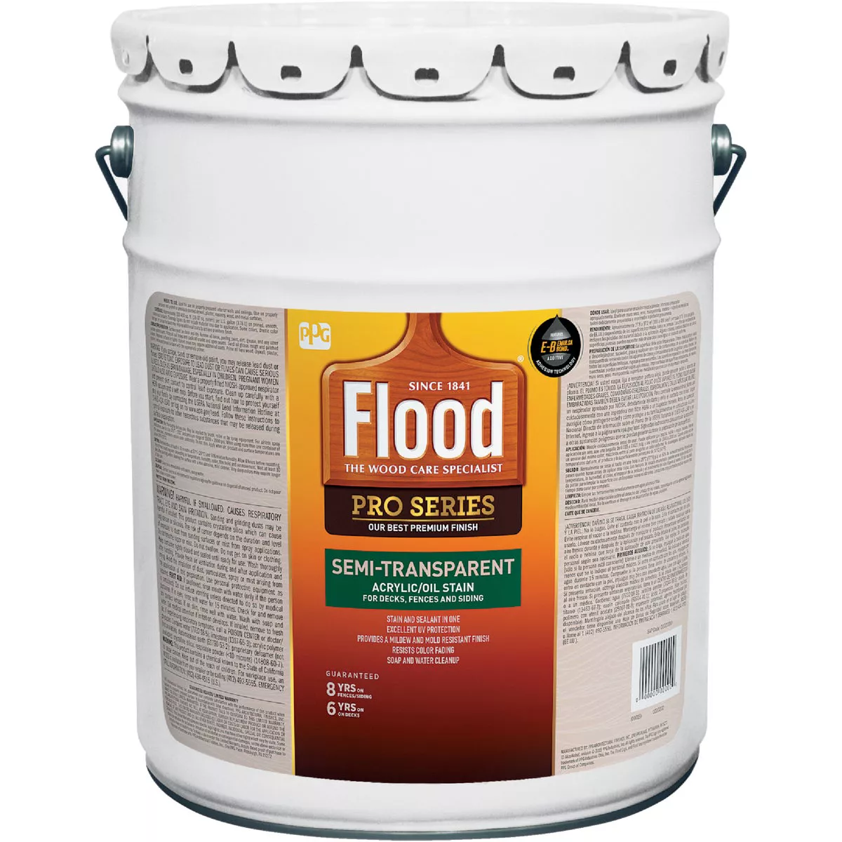 Flood Semi-Transparent Alkyd/Oil Wood Stain & Finish In One, Neutral, 5 ...