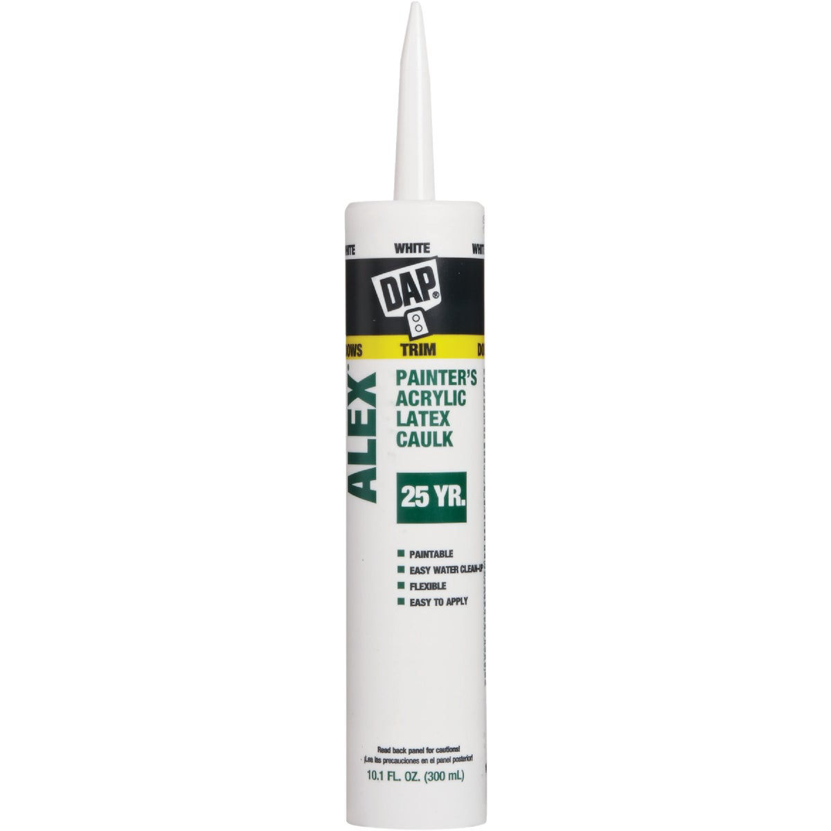 Dap Alex 10.1 Oz. White Painter's Acrylic Latex Caulk | Do it Best