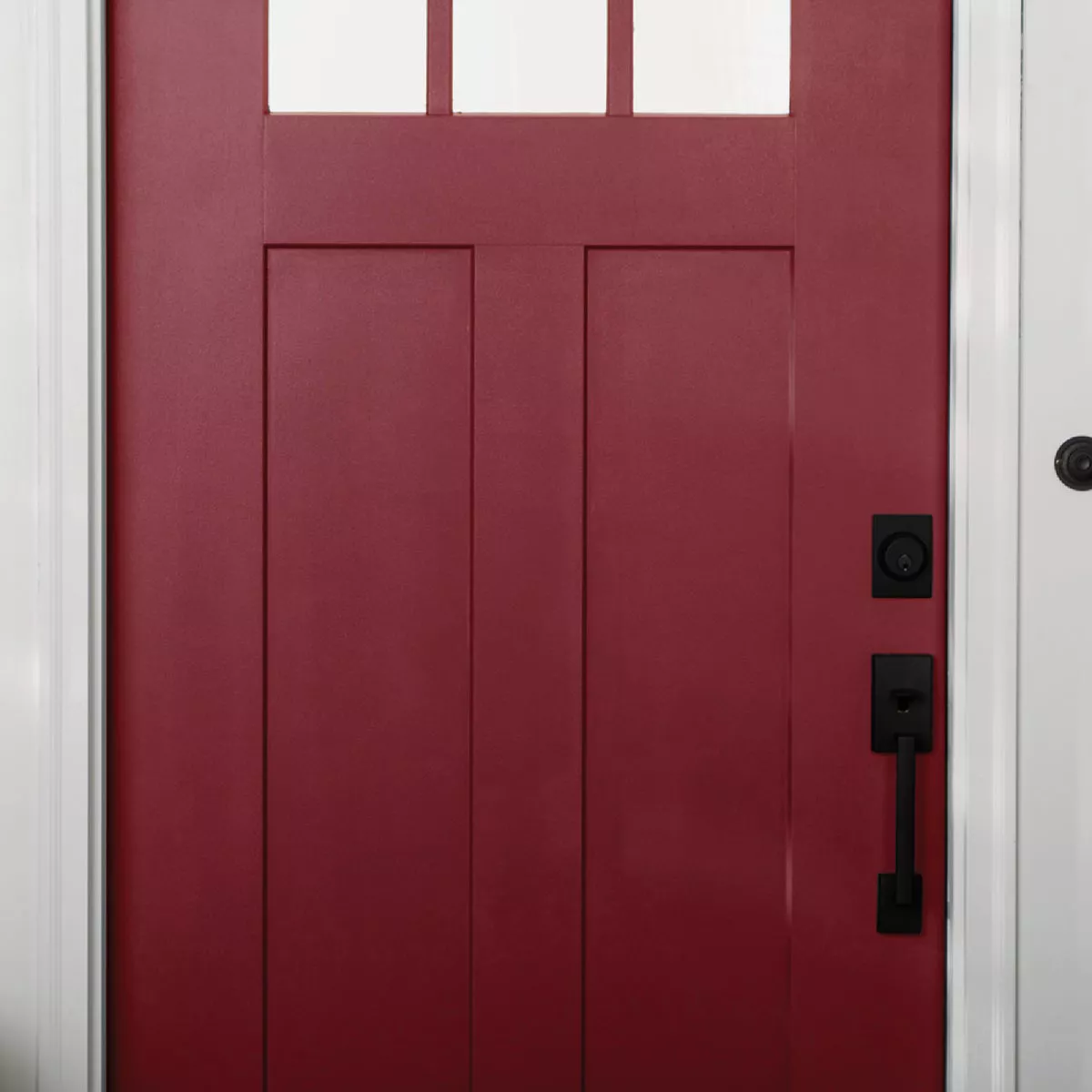 Rust-Oleum Stops Rust 1 Qt. Satin Cranberry Door and Trim Paint | Do it ...