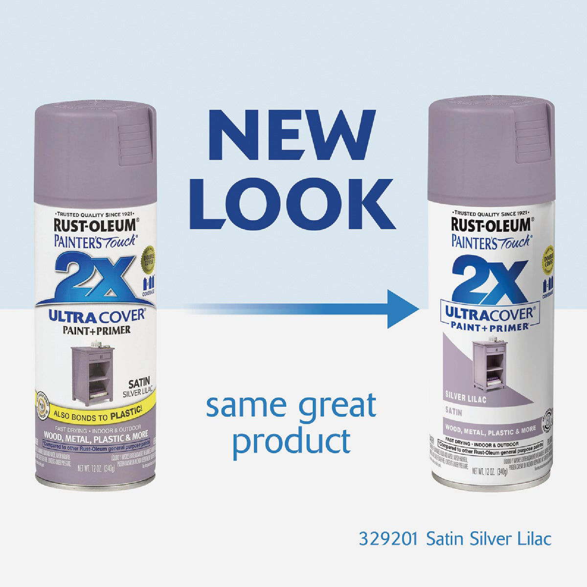 Rust-Oleum Painter's Touch 2X Ultra Cover 12 Oz. Satin Paint + Primer ...