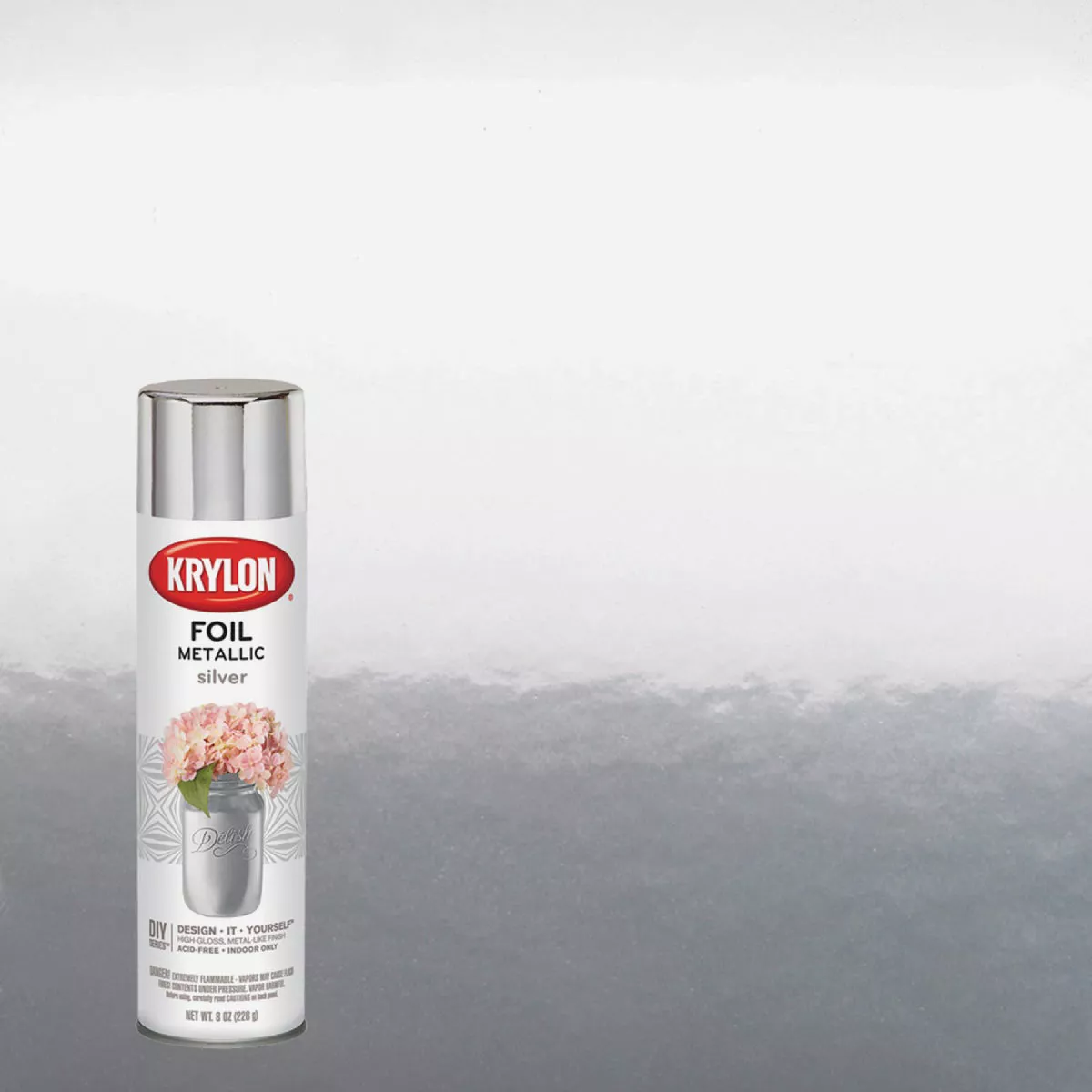 Krylon 8 Oz. Premium Foil Metallic Silver Spray Paint | Do it Best