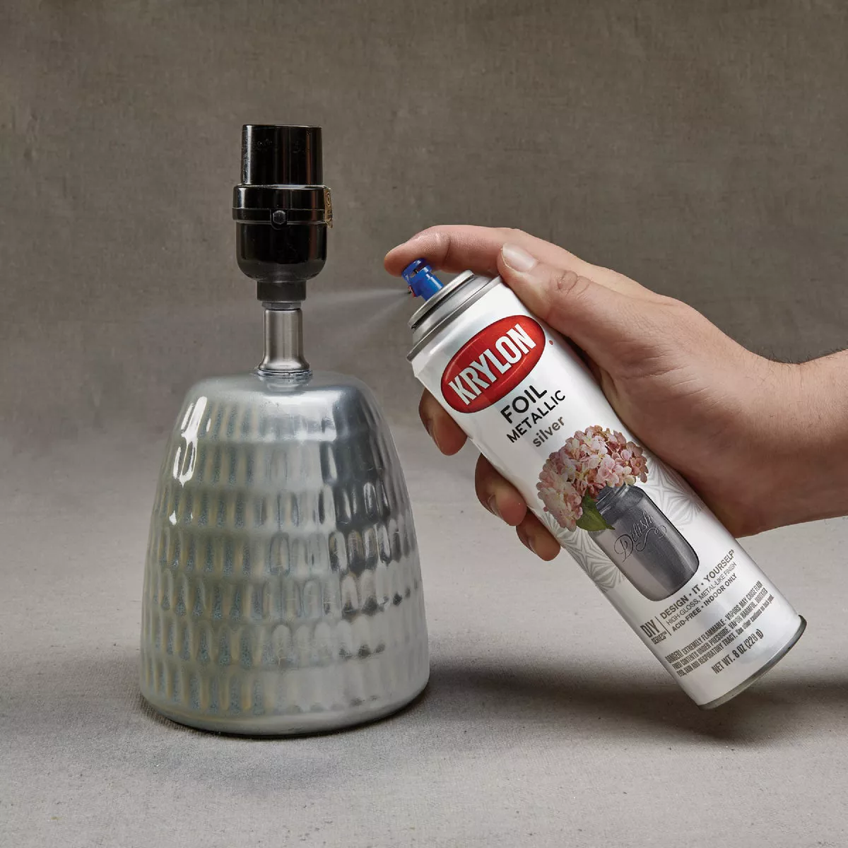 Krylon 8 Oz. Premium Foil Metallic Silver Spray Paint | Do it Best