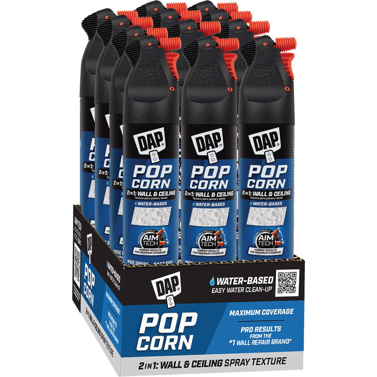 Dap 20 Oz. 2-In-1 Popcorn Water Base Spray Texture with AimTech | Do it Best