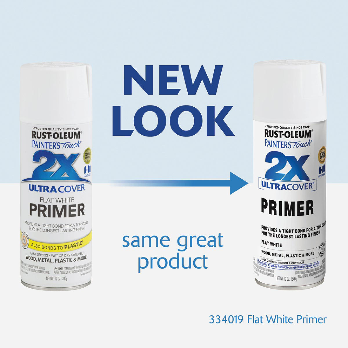 Rust-Oleum Painter's Touch 2X Ultra Cover White Spray Paint Primer | Do ...
