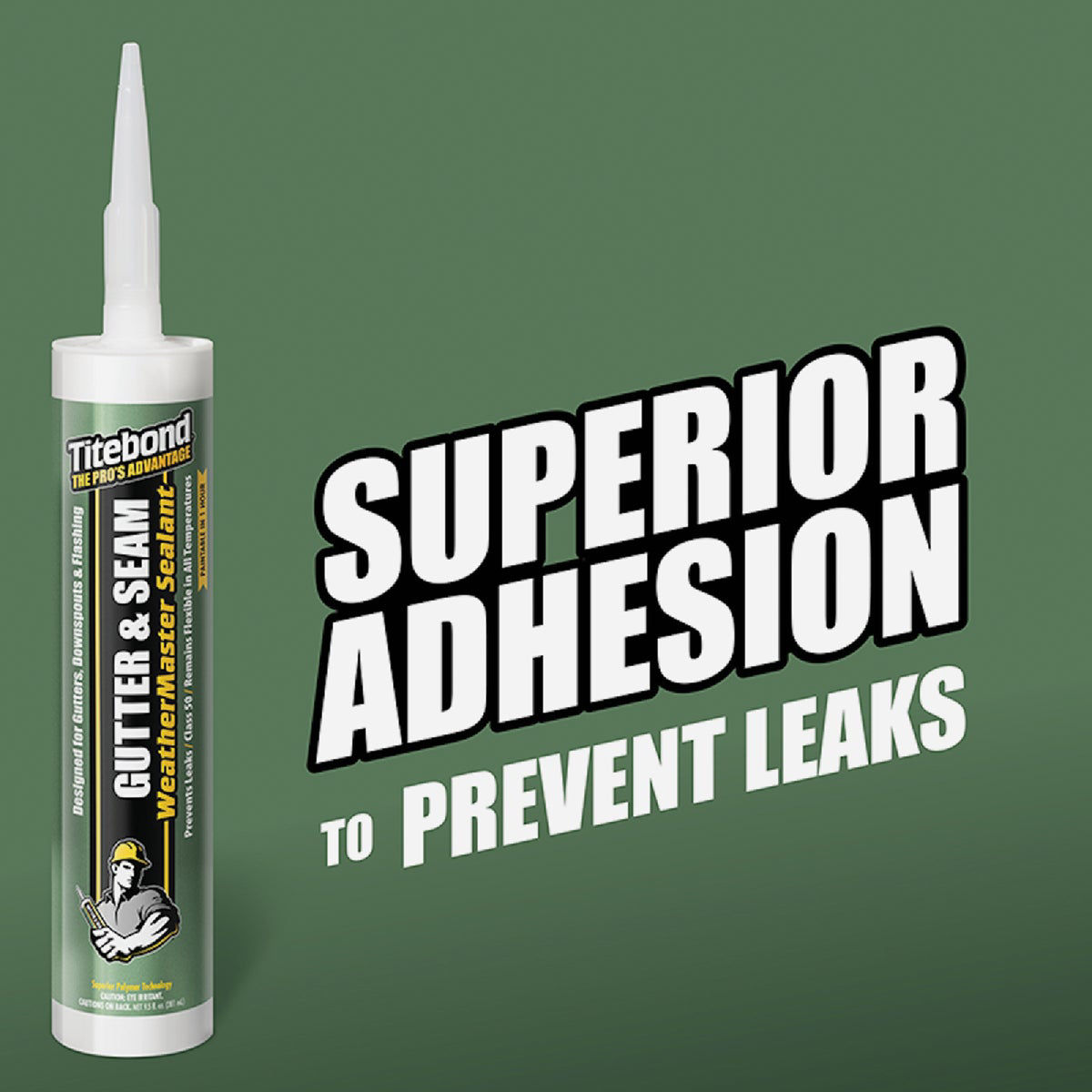Titebond 9.5 Oz. WeatherMaster Gutter & Seam Sealant | Do it Best