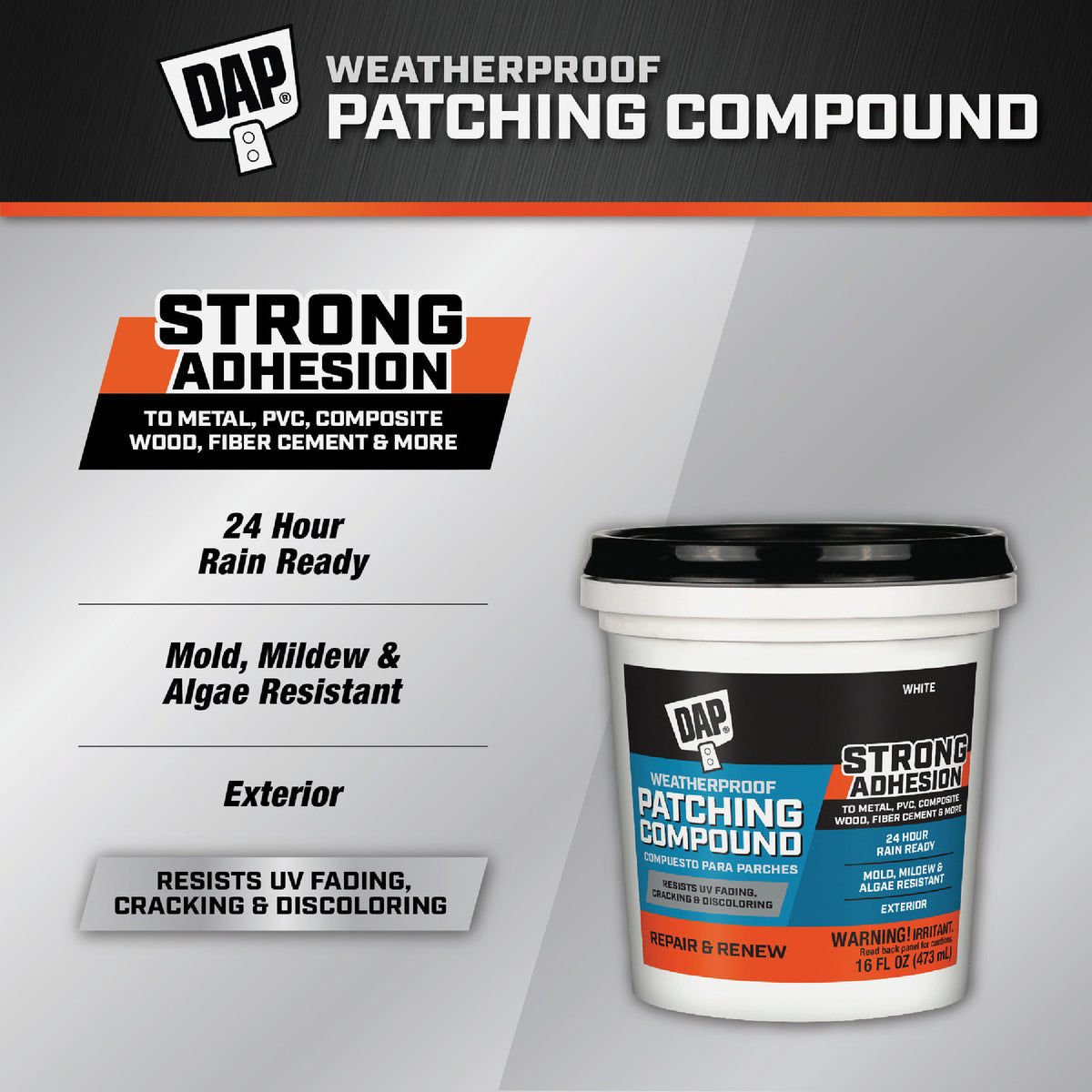 DAP 16 Oz. White Weatherproof Patching Compound | Do it Best