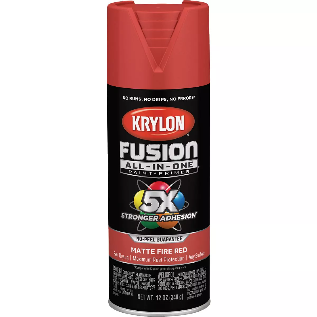 Krylon Fusion All-In-One 12 Oz. Matte Spray Paint, Fire Red | Do it Best