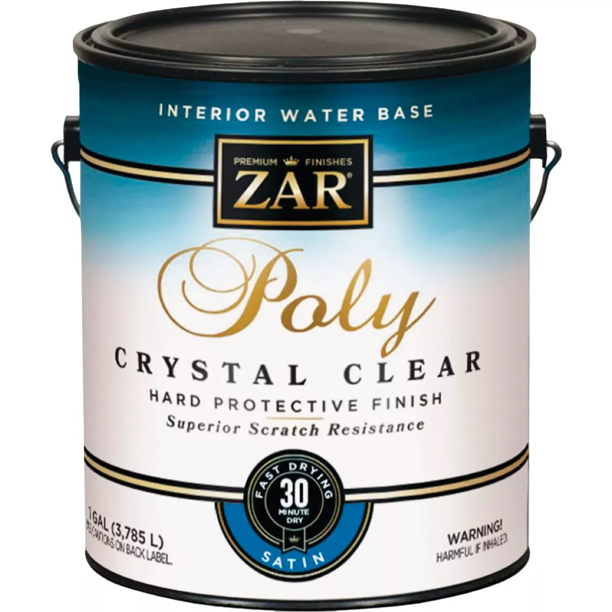 ZAR Aqua Satin Water-Based Interior Polyurethane, 1 Gal. | Do it Best