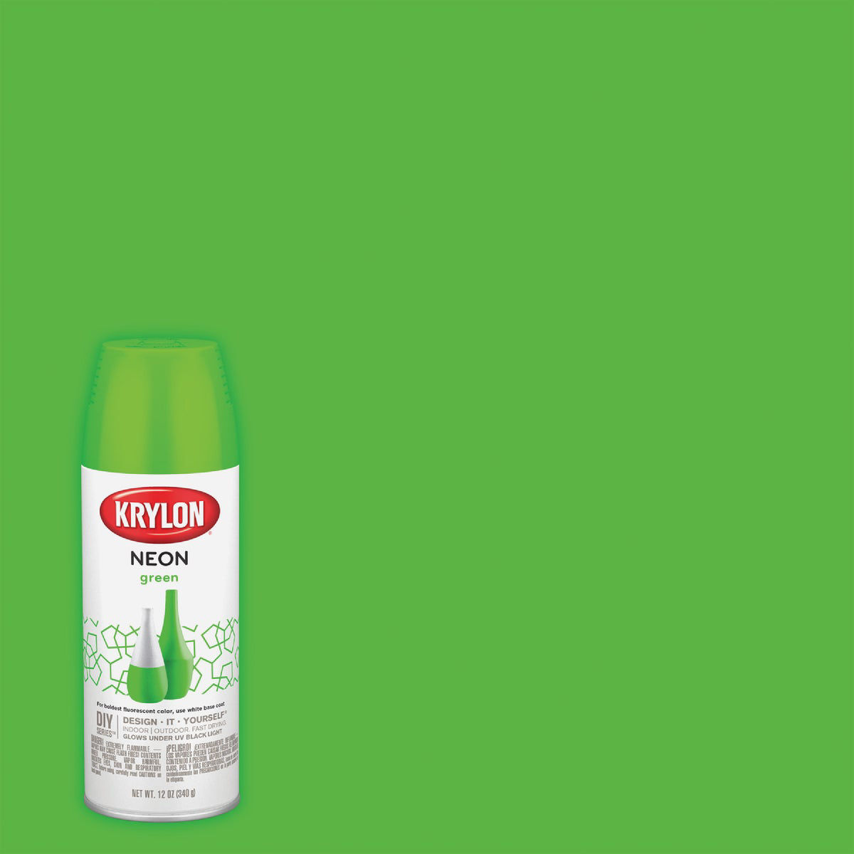 Krylon 12 Oz. Neon Green Spray Paint | Do it Best