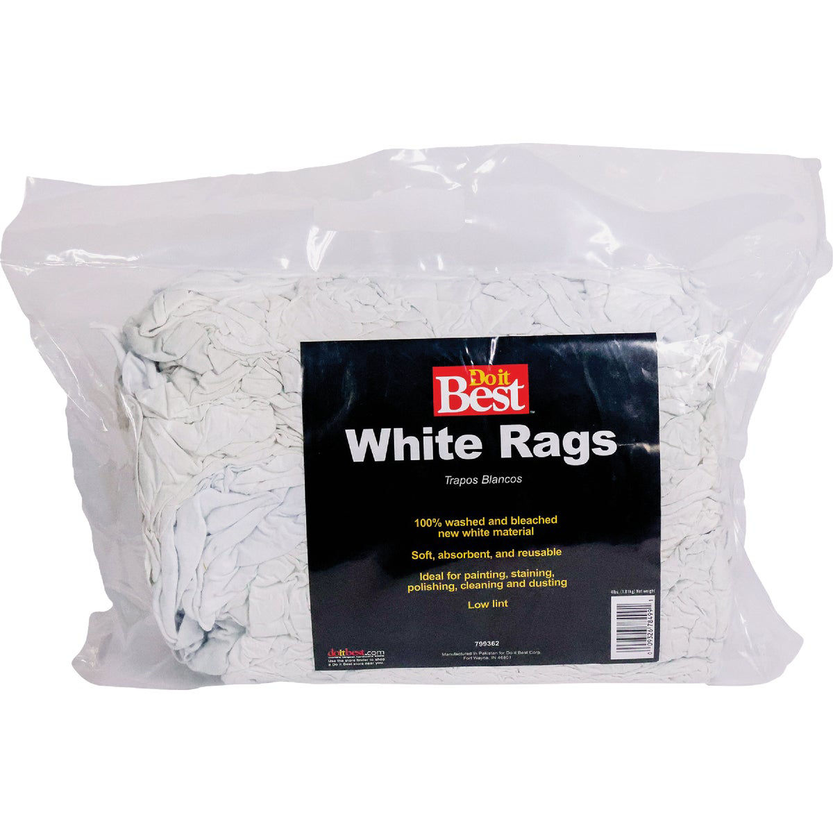 Do it Best White Knit Painter's Rags (4 Lb.) | Do it Best