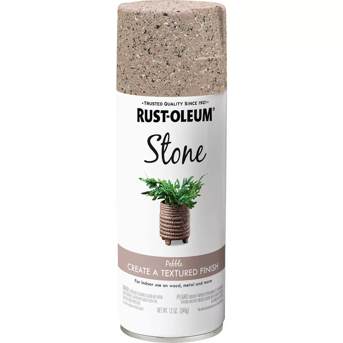 Rust-Oleum 12 Oz. Stone Pebble Textured Spray Paint | Do it Best