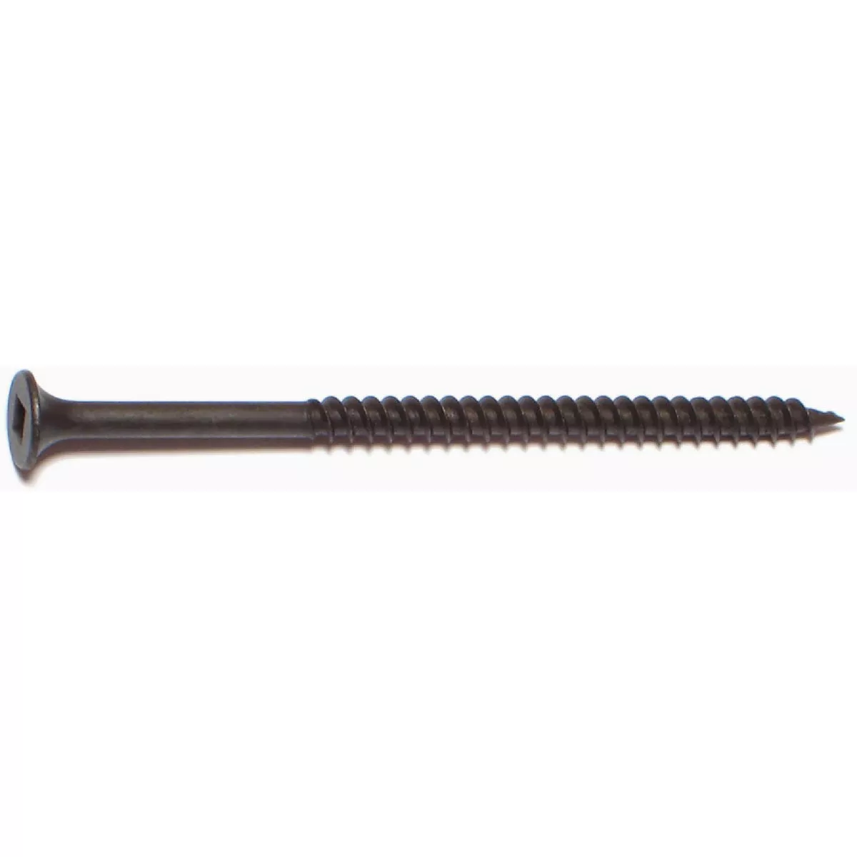 Midwest Fastener #8 x 3 In. Black Phosphate Steel Fine Thread Square ...
