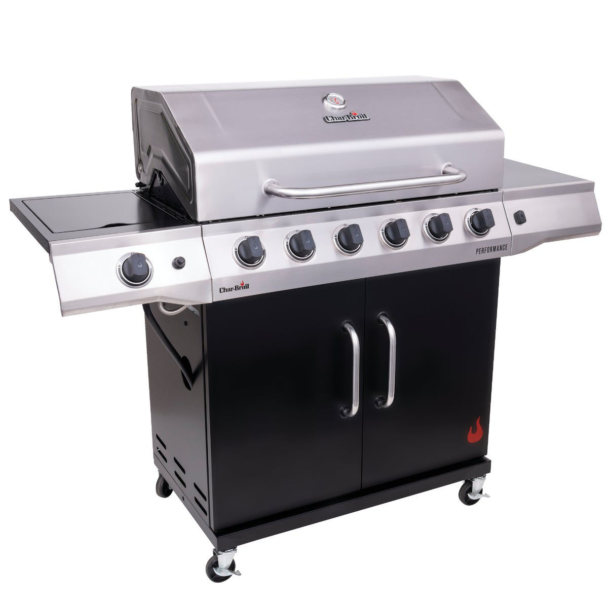 Char-Broil Performance Series 6-Burner Stainless Steel 60,000 BTU LP ...