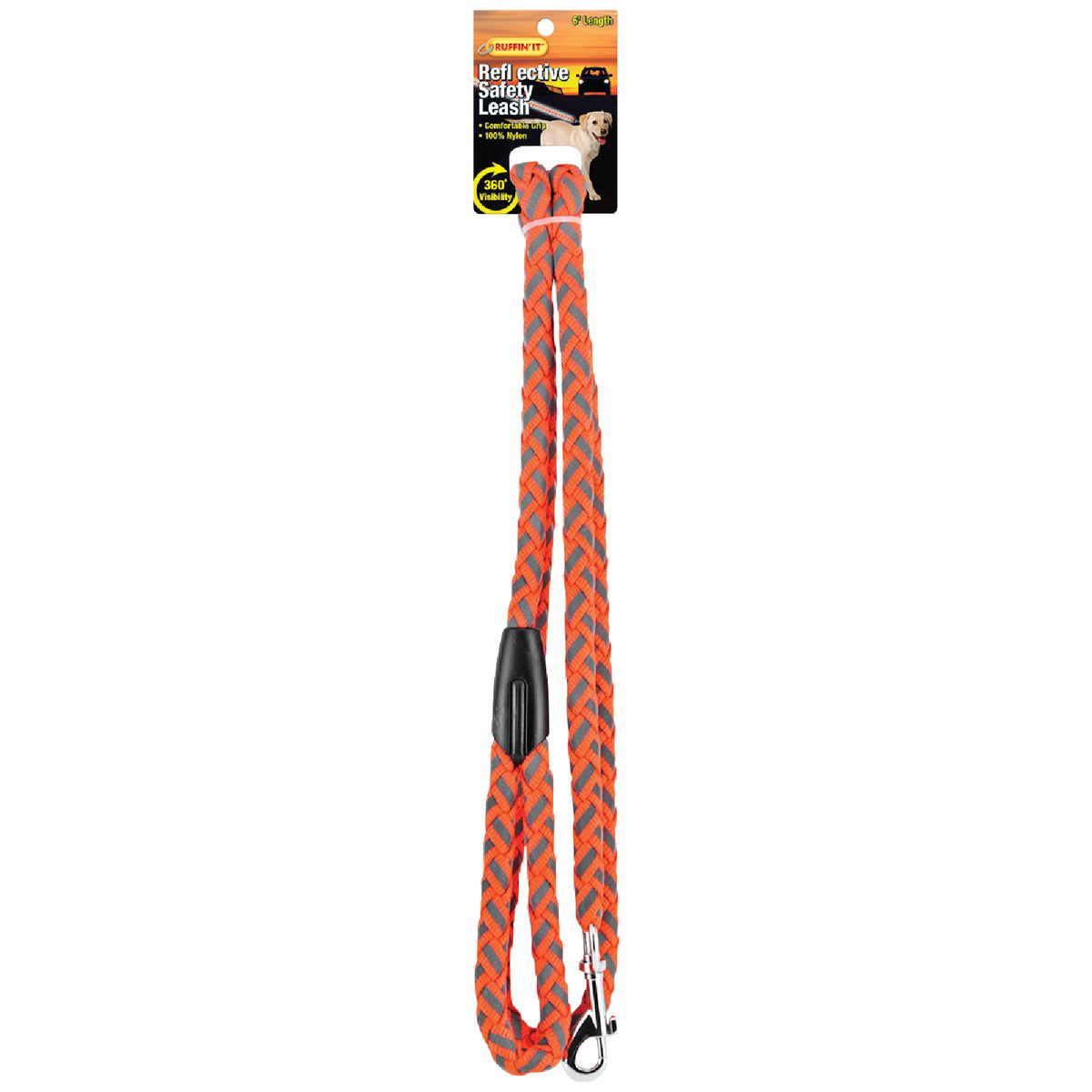 Lupine 1 In. x 6 Ft. Reflective Orange-Diamond Dog Leash | Do it Best