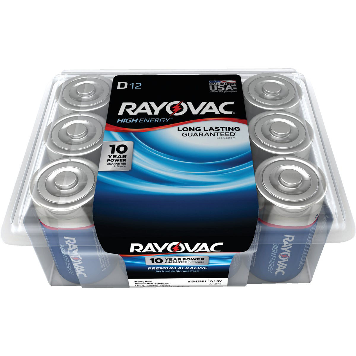 Rayovac High Energy D Alkaline Battery (12-Pack) | Do it Best