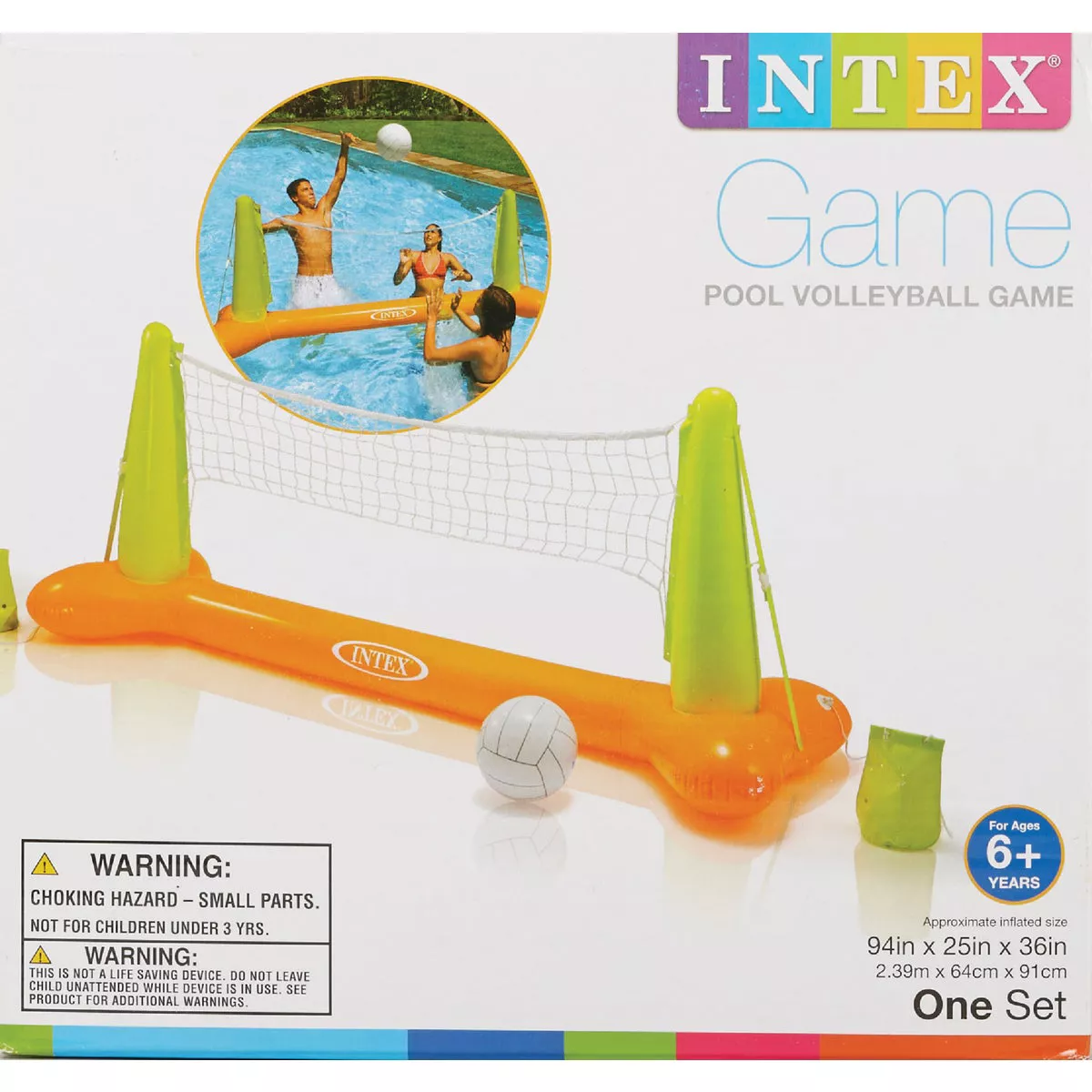 Intex Inflatable Pool Volleyball Game | Do it Best