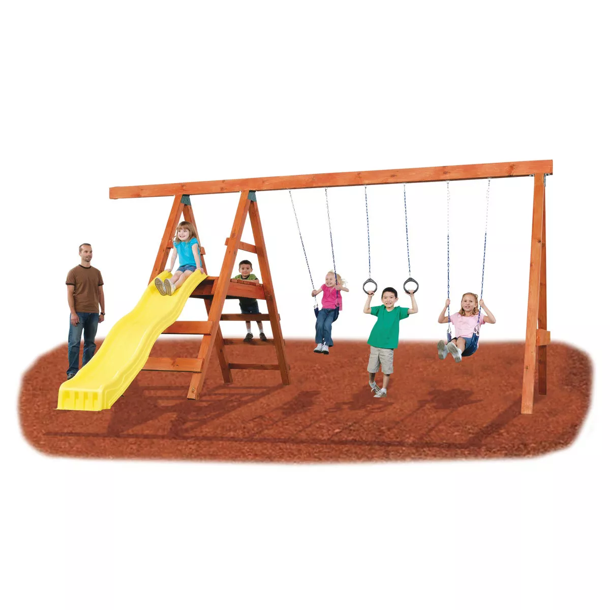 Swing N Slide Pioneer Custom DIY Swing Set Hardware Kit (Lumber & Slide Not Included) | Do it Best