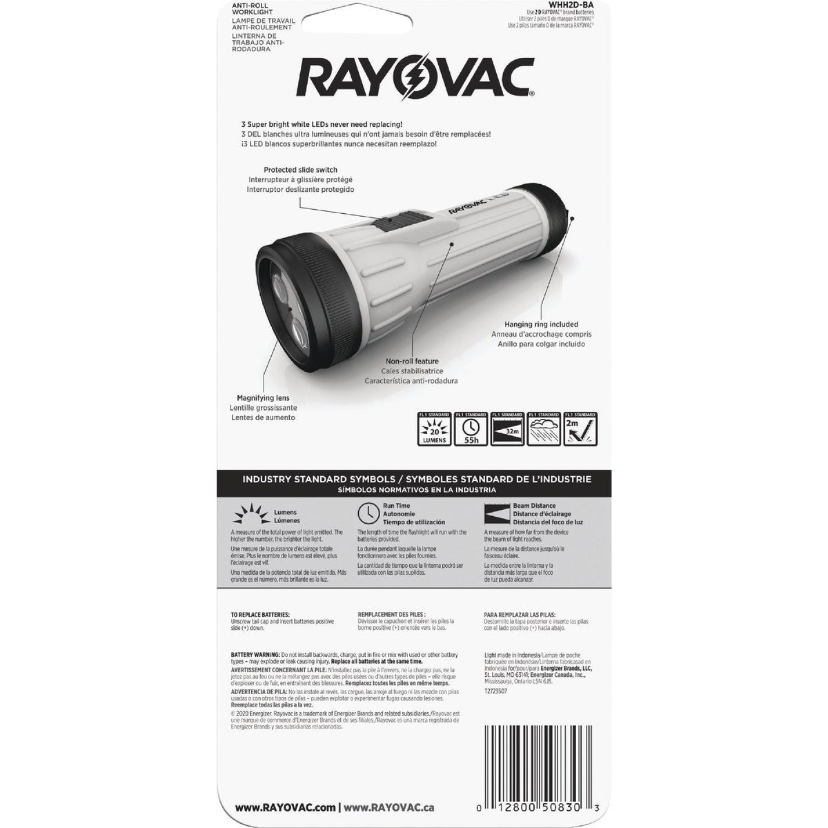 Rayovac Workhorse 20 Lm. 2D LED Flashlight | Do it Best