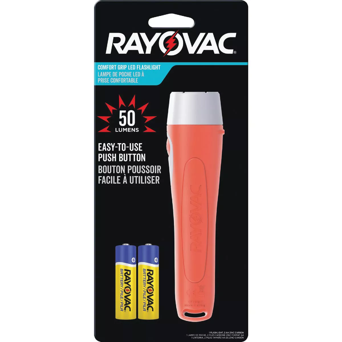 Rayovac 50 Lm. 2AA LED Flashlight | Do it Best