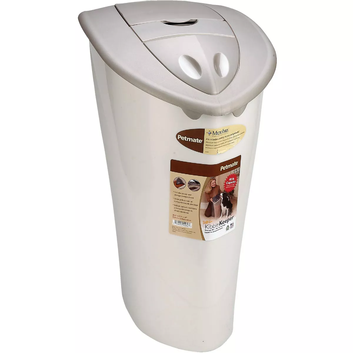 Petmate Ultra 40 Lb. Plastic Pet Food Bin | True Value Hardware
