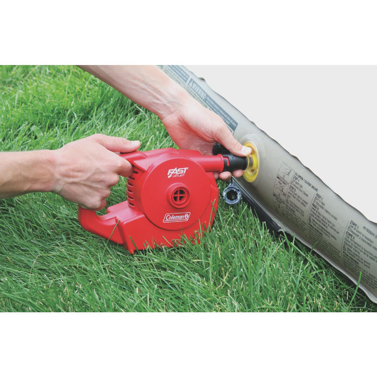 Coleman air pump store