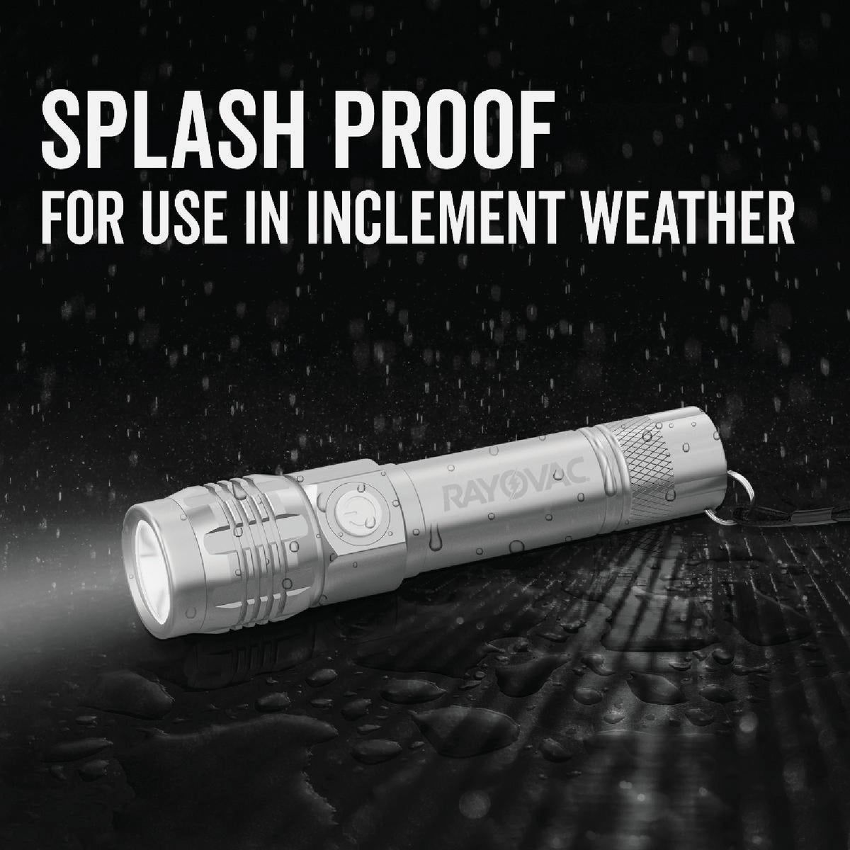 Rayovac LED Metal Rechargeable Flashlight | Do it Best