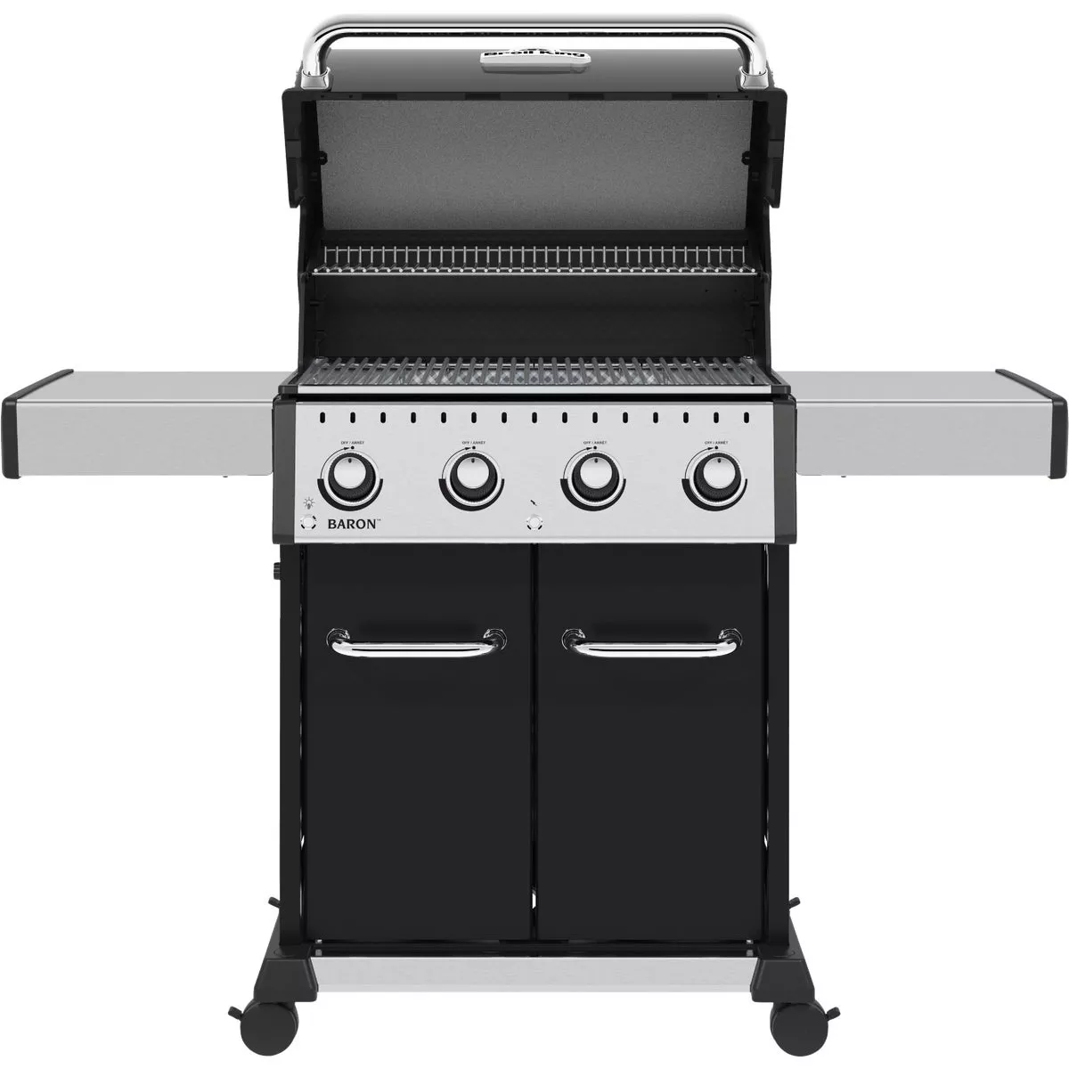 Broil King Baron 420 Pro 4-Burner Black 40,000 BTU LP Gas Grill | Do it ...