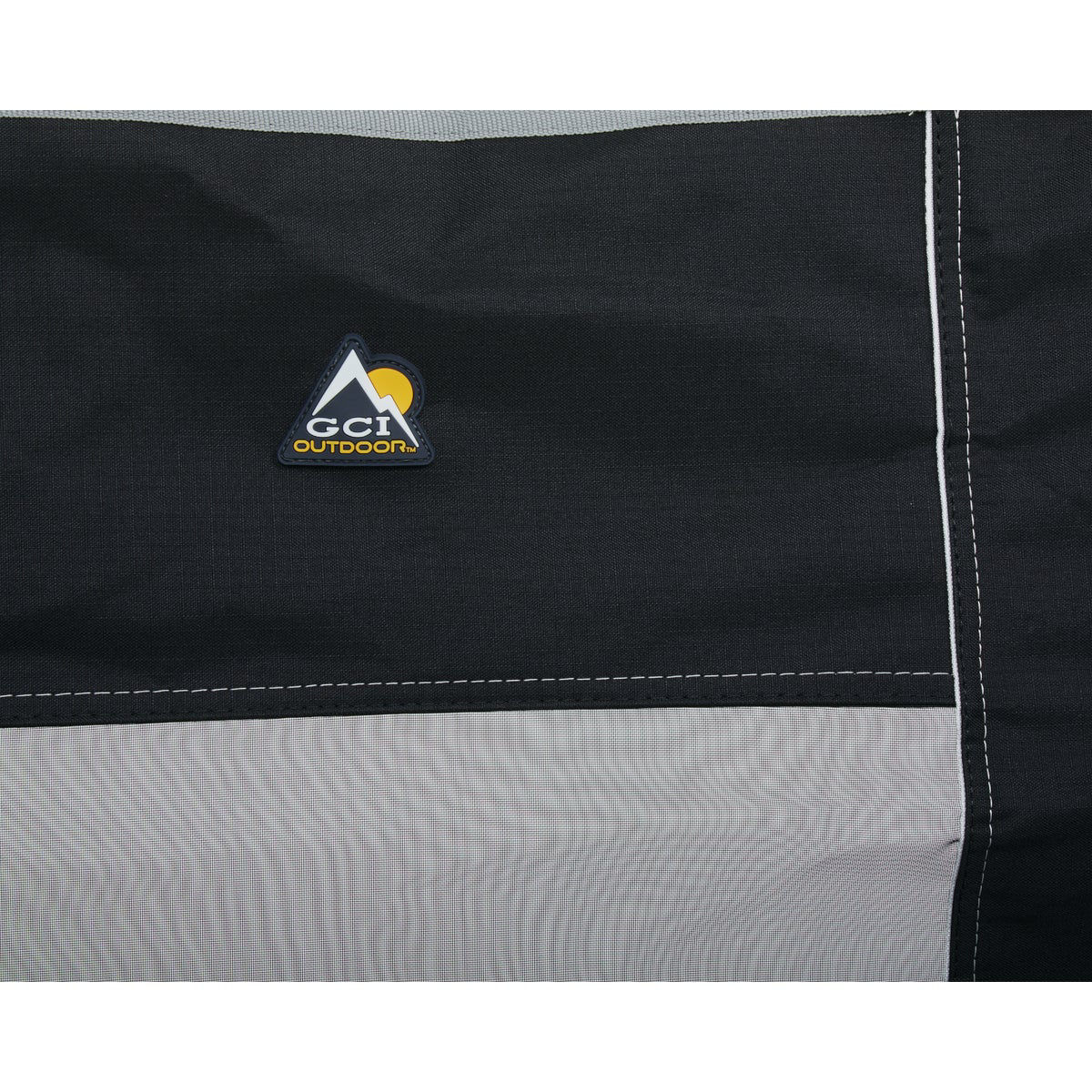 GCI Outdoor Freestyle Black PVC-Backed Polyester Powder-Coated Steel XL ...