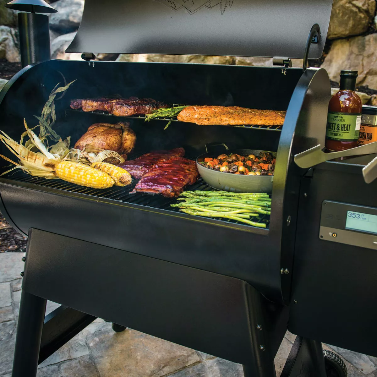 Traeger Pro 780 Wi-Fi Wood Pellet Grill, Black | Do it Best