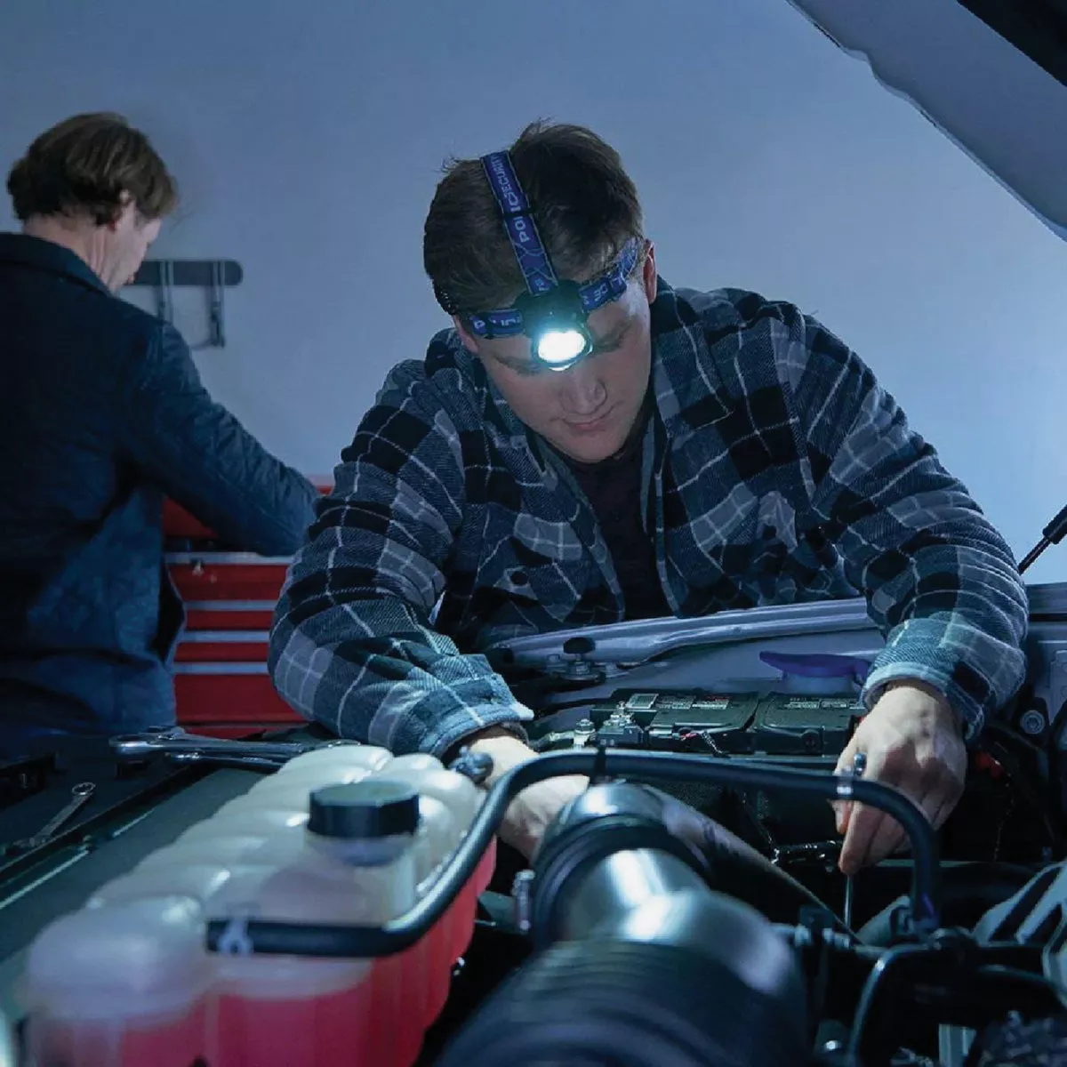 Police Security Breakout 600 Lm. 4AAA COB LED Headlamp | Do it Best