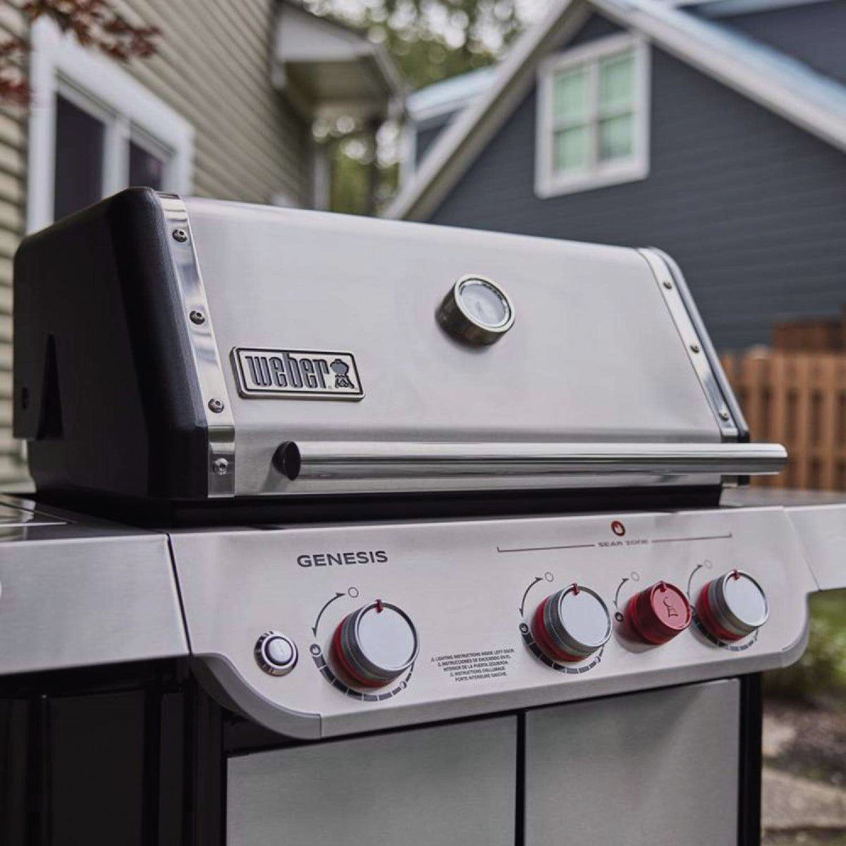 Weber Genesis S-335 3-Burner Natural Gas Grill, Stainless Steel | Do it ...