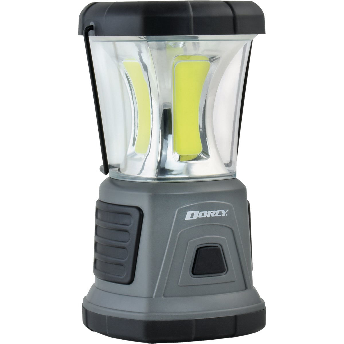 Dorcy Adventure Series Black & Gray Plastic LED Lantern with Red Safety ...