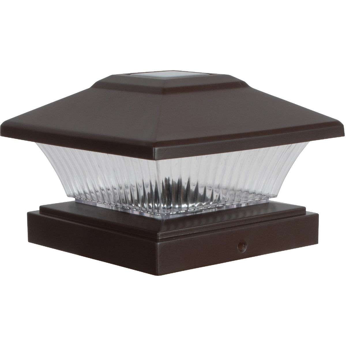 Moonrays Bronze LED Solar Post Cap (4-Pack) | Do it Best