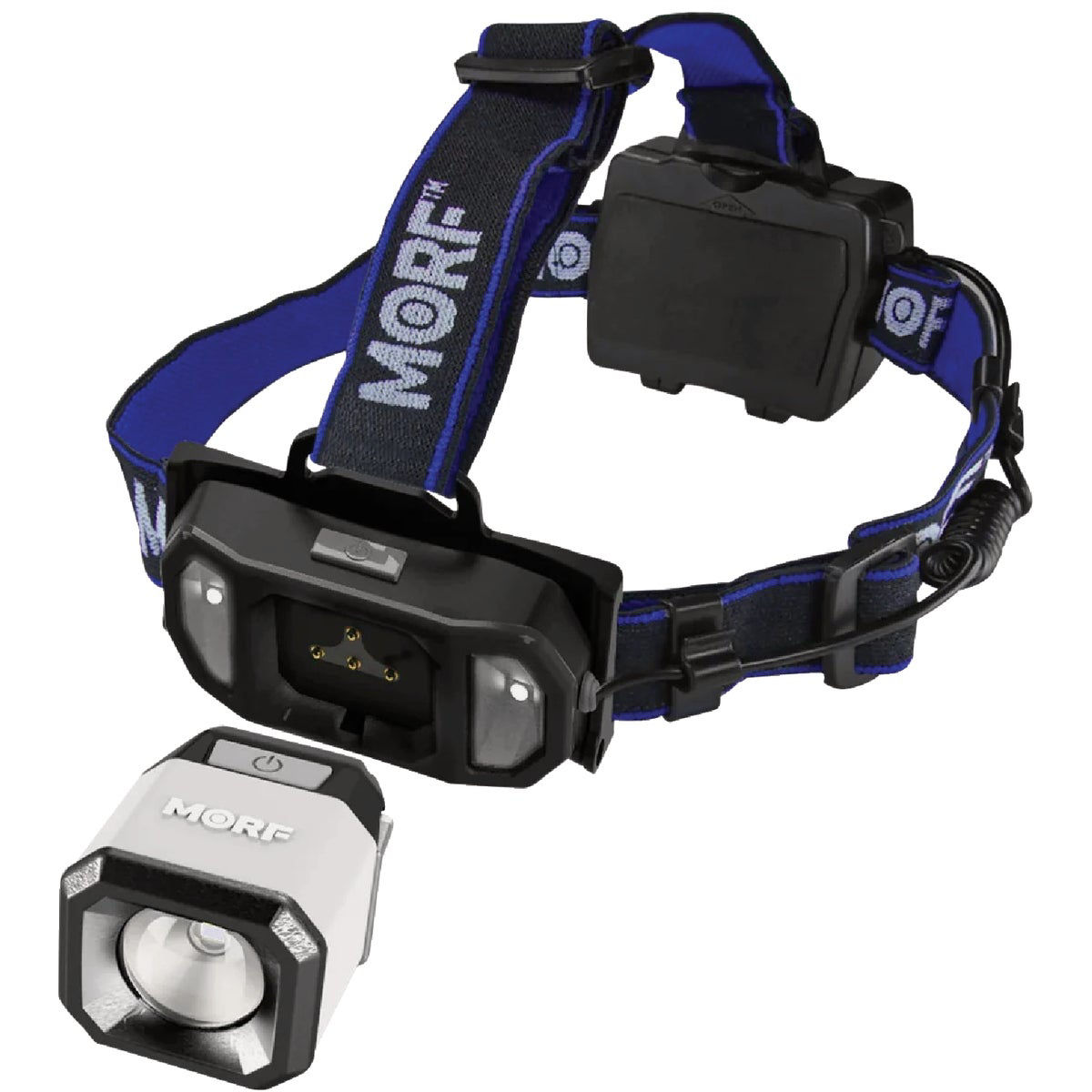 Police Security MORF L650 650 Lm. LED Removable 3-in-1 Headlamp ...