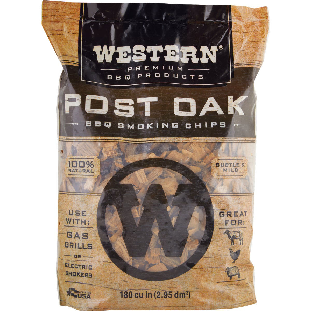 Western 180 Cu. In. Oak Wood Smoking Chips | Do it Best