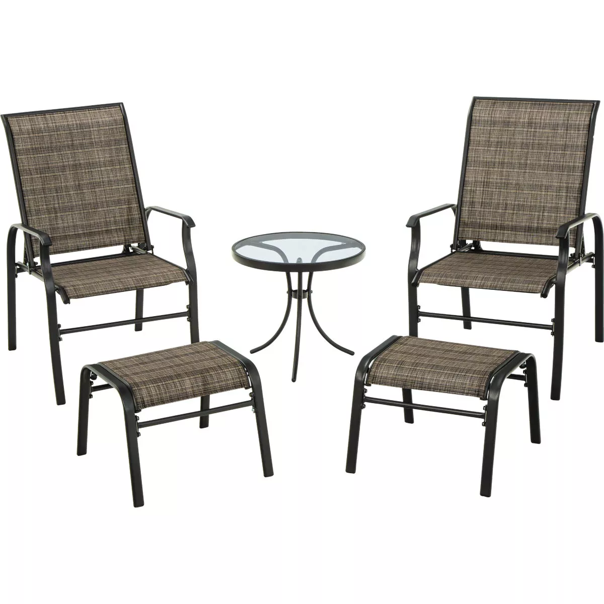 Outdoor Expressions Windsor Collection 5-Piece Sling Chat Set | Do it Best